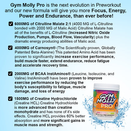 Gym Molly IS Pre-Workout | gymmolly.com